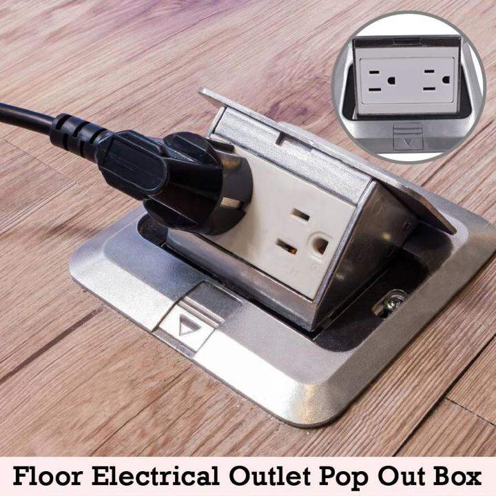 Pop Up Floor Box Electrical Outlet (White) | Lazada PH