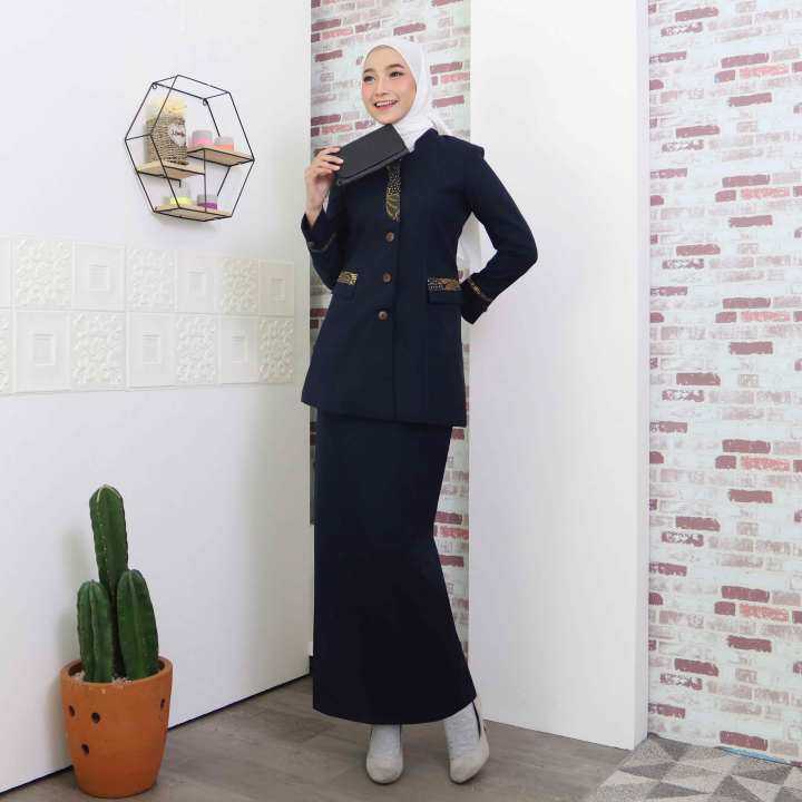 Setelan Blazer PNS ASN Seragam PNS Pemda Baju Dinas Setelan Jas PDH ...