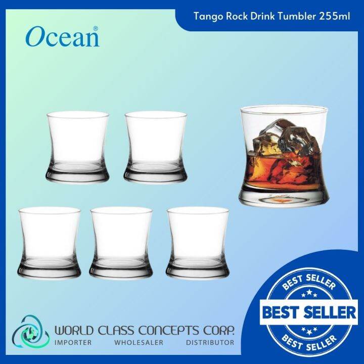 Ocean Glassware Ivory Rock Tumbler 265ml/ 9 1/4 oz Set of 6 | Lazada PH