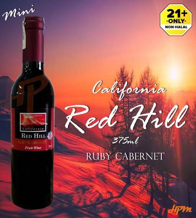 Mini Red HIll Ruby Cabernet宝石卡本内红酒 375ml | Lazada