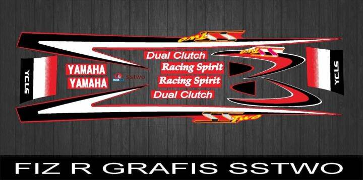 STICKER STRIPING YAMAHA FIZ R GRAFIS SSTWO | Lazada Indonesia