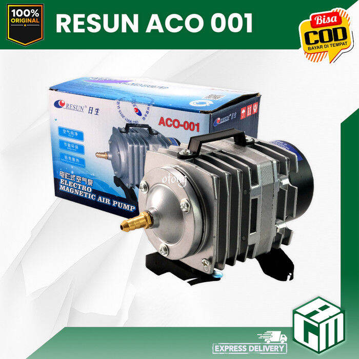 RESUN ACO 001 ACO001 mesin gelembung udara aerator kolam aquarium | Lazada Indonesia