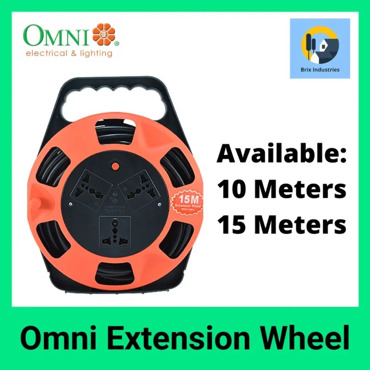 Omni Extension Wheel 10/15 Meter Cord WEW-10M/U WEW-15M/U Industrial ...
