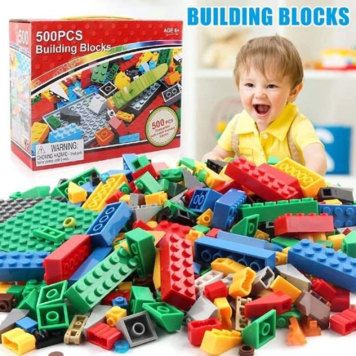 COD & READY STOCK 】500/1000pcs Lego compatible diy creative building ...