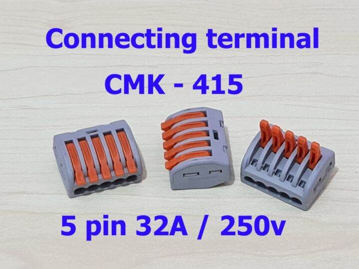 Penyambung Kabel CMK-415 / Connecting Terminal CMK-415 5 Pin 32A ...
