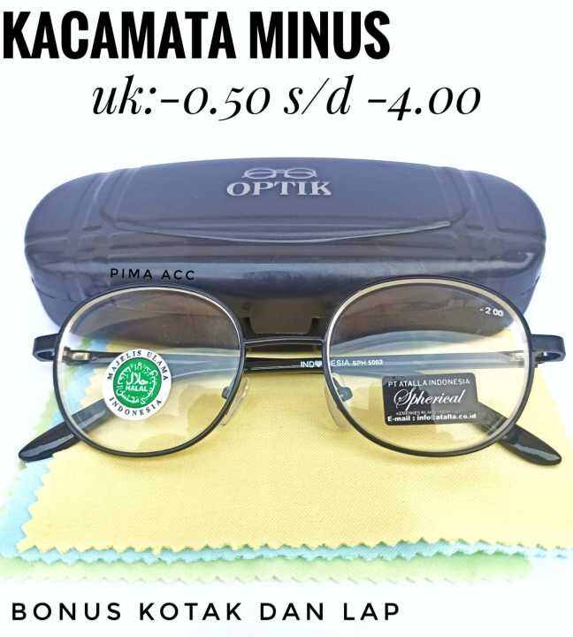 PROMO/KACAMATA MINUS/RABUN JAUH MODEL OVAL/BULAT//COCOK PRIA DAN WANITA ...