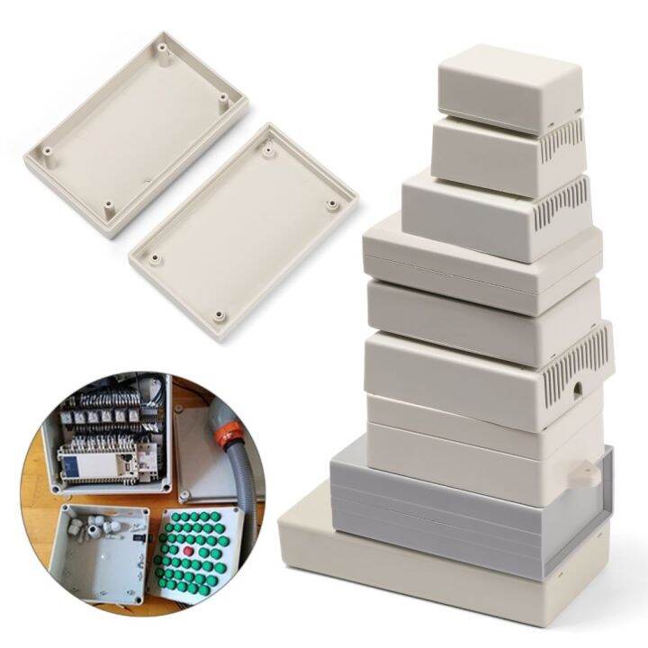 SUMMIT High Quality ABS Plastic DIY 9 sizes Enclosure Boxes Electronic ...