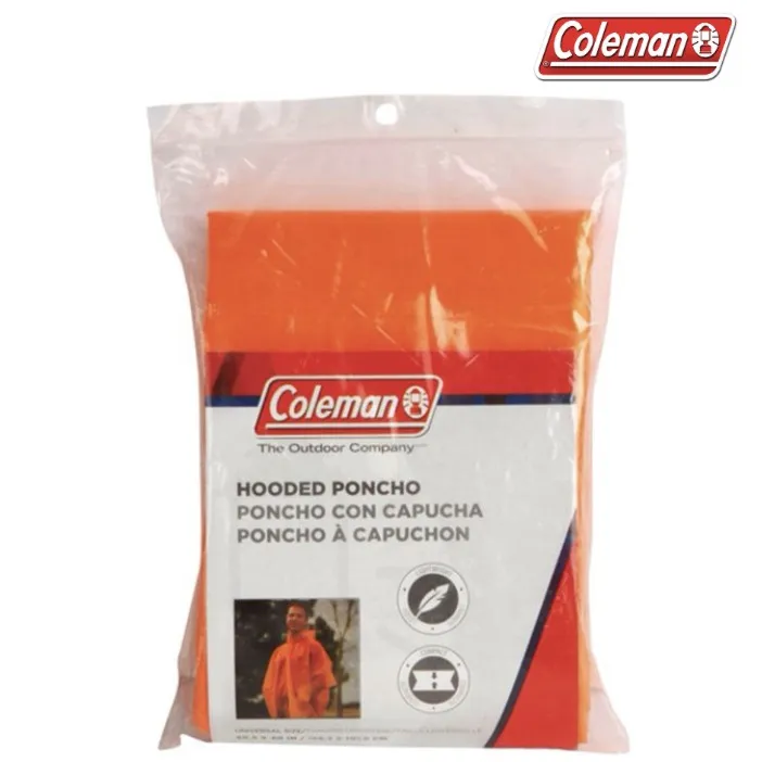 Coleman® Hooded Emergency Poncho | Lazada PH