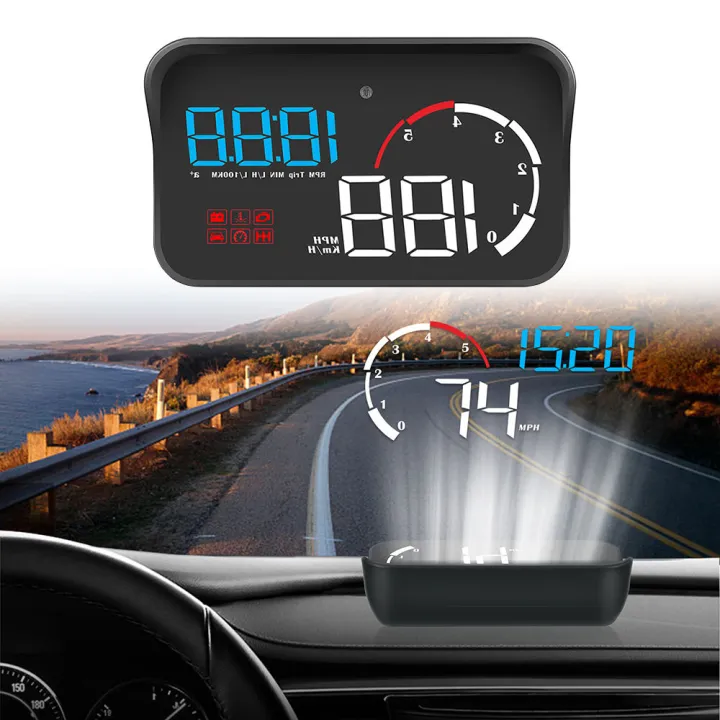 LEEPEE Multifunction M10 A100 Windshield Projector Car HUD Display Car ...