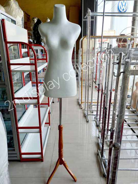 patung dm butek plus tiang kayu | patung baju | manekin baju | patung ...