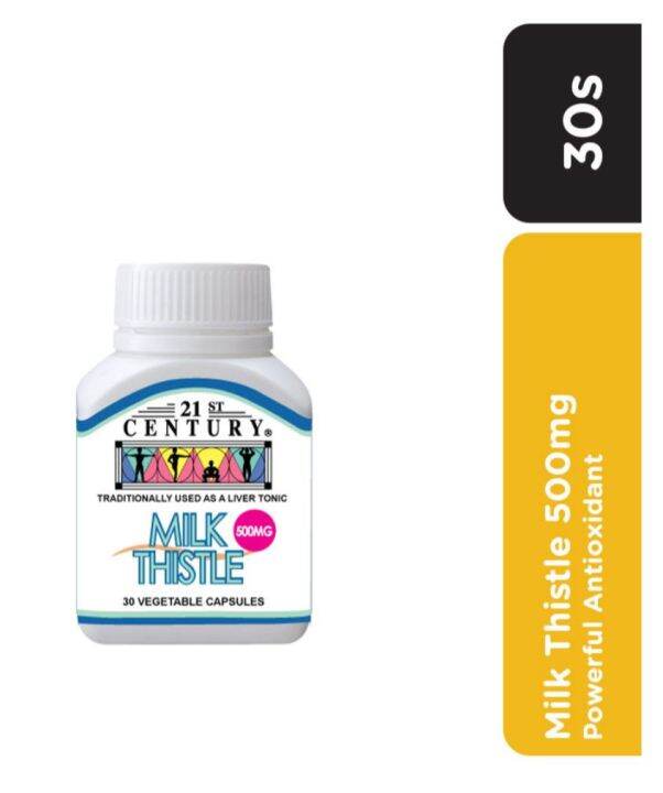 21st Century MILK THISTLE 500mg 30s | Lazada