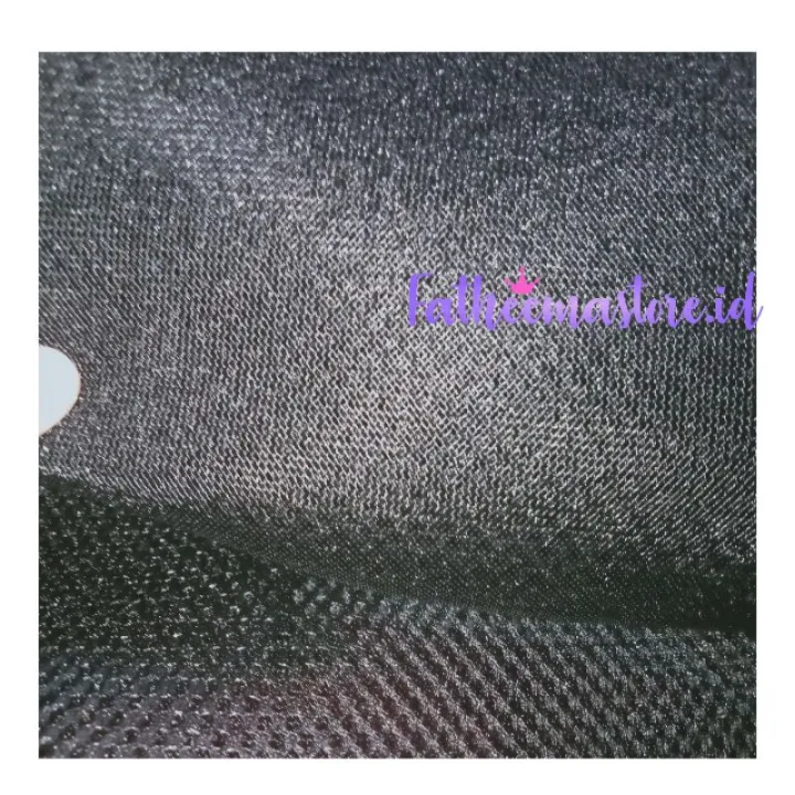 Bahan Kain Jaring Jala Double Dobel Mesh / Mesh Sandwich Hitam | Lazada ...