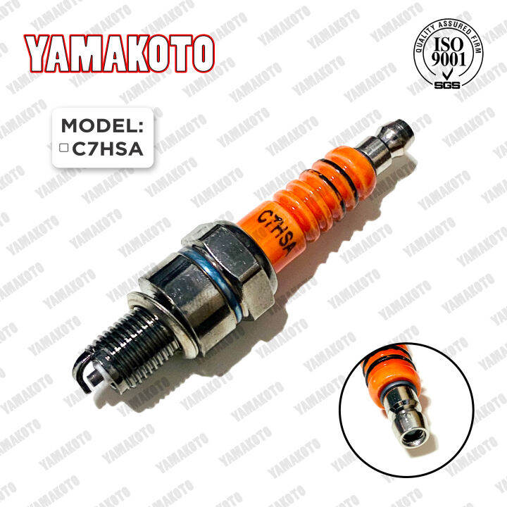 SUZUKI SMASH REV 110/115 |C7HSA YAMAKOTO MOTORCYCLE SPARKPLUG ORIGINAL ...