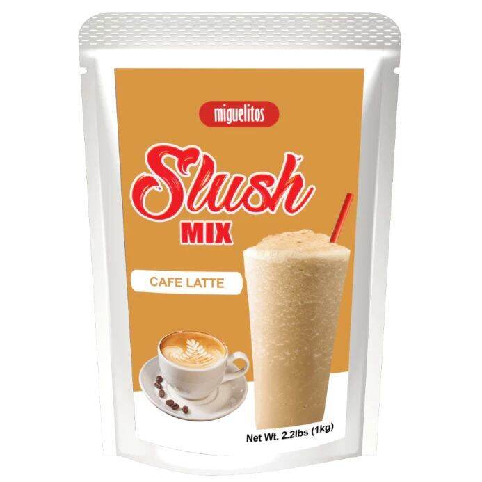 SLUSH MIX POWDER SLURPEE (1 KILOGRAM) CAFE LATTE | Lazada PH