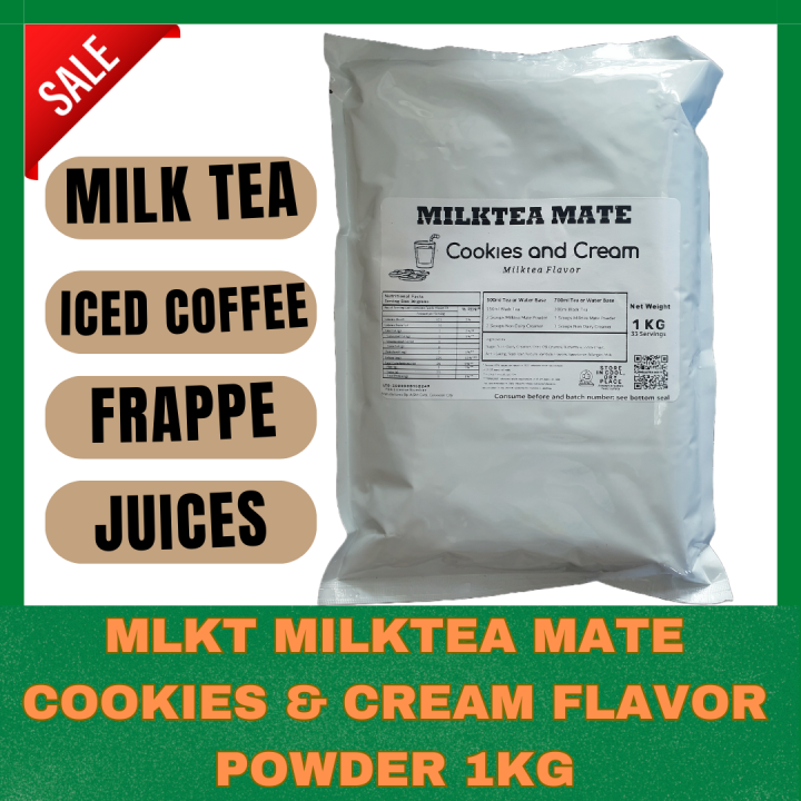 Cookies and Cream Milk Tea Powder MILKTEA MATE MLKT 1KG - NURTUREPLUS ...