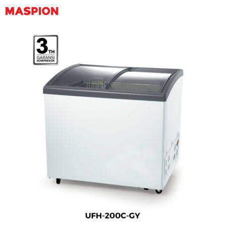 CHEST FREEZER / FREEZER BOX SLIDING DOOR MASPION 300 LITER UFH-300C ...