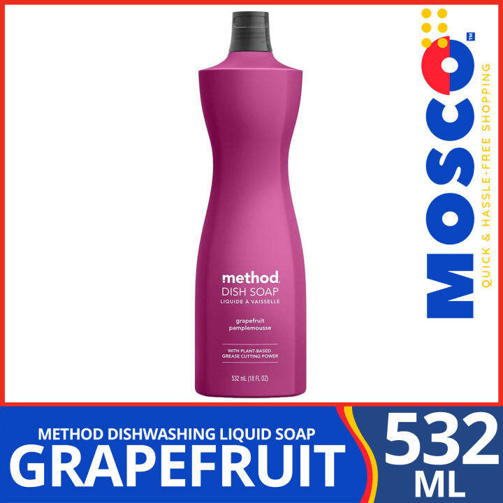 METHOD Grapefruit Dishwashing Liquid Soap 532ml | Lazada PH