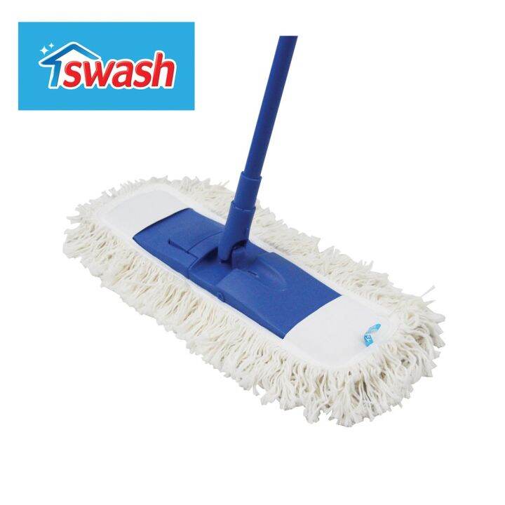 FOR ไม้ถูพื้น SWASH Dust Cotton Mop สวอช ม็อบดันฝุ่นคอตตอน ไม้ม๊อบถู ...