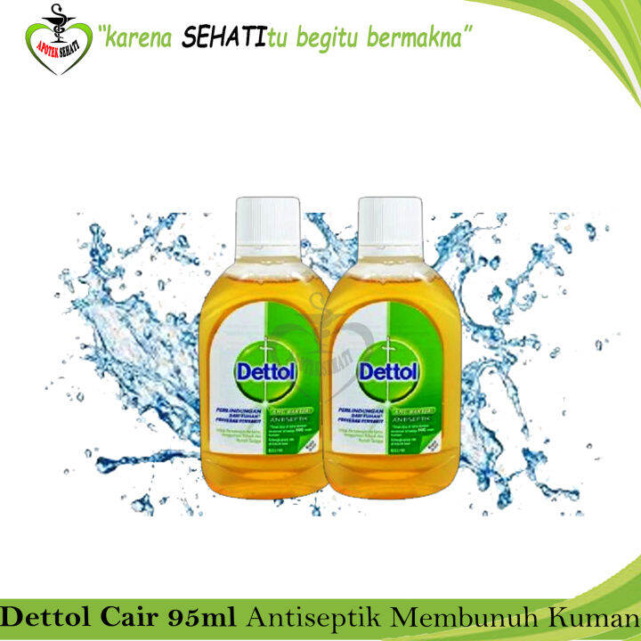 Original Dettol Antiseptic Liquid Botol Anti Bakeri Cairan Antiseptik ...