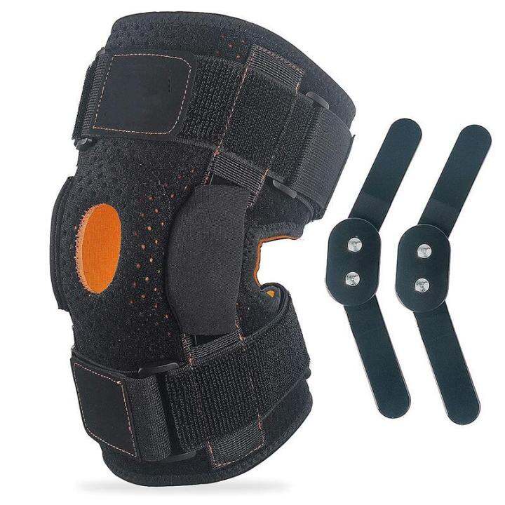 1PCS Knee Pad Brace With Side Stabilizers Knee Support Sport Kneepad ...