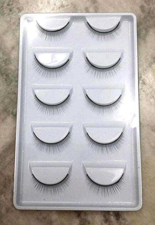(8mm)Eyelash Extension Practice Eyelash 5 Pair / Box | Lazada