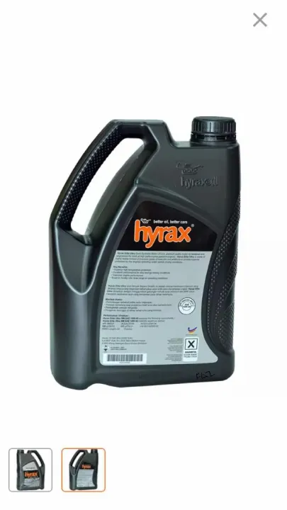 ENGINE OIL RACING FORMULA SEMI SYNTHETIC 10W-30 HYRAX OIL | Lazada