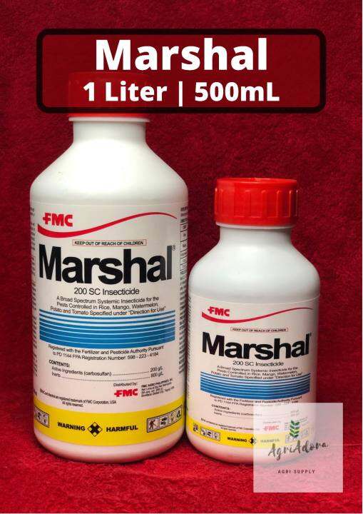 Marshal 200 SC Insecticide 500mL/1L (FMC) | Lazada PH