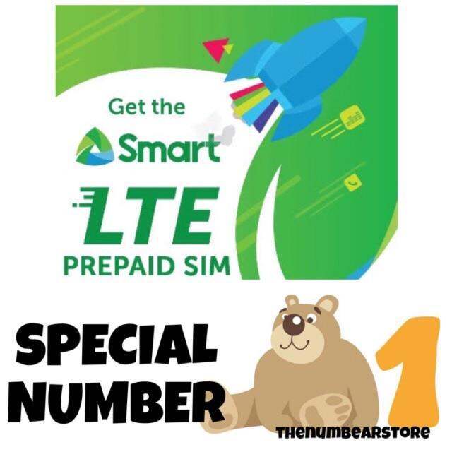 Smart Prepaid LTE Sim Special Vanity | Lazada PH
