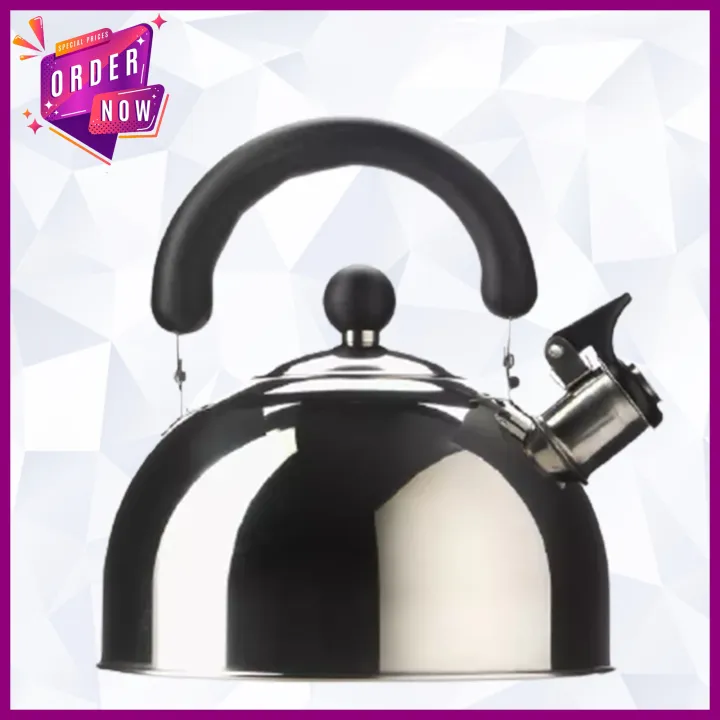 Omega 3.0L Stainless Whistling Kettle | Lazada PH