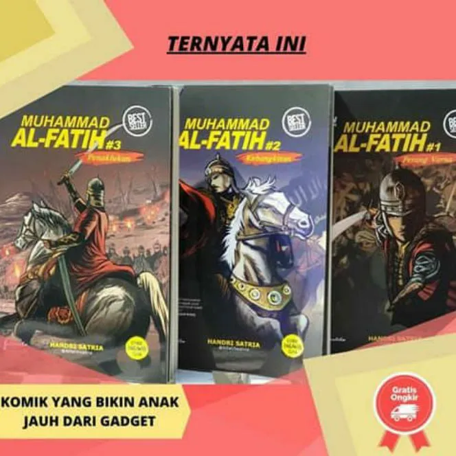 komik muhammad al fatih 123 ( paket ) | Lazada Indonesia