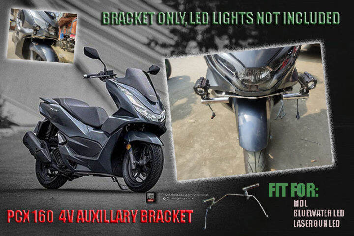 PCX 160 CBS/ABS LED [Stainless] [Bracket] for [LED lights] | Lazada PH