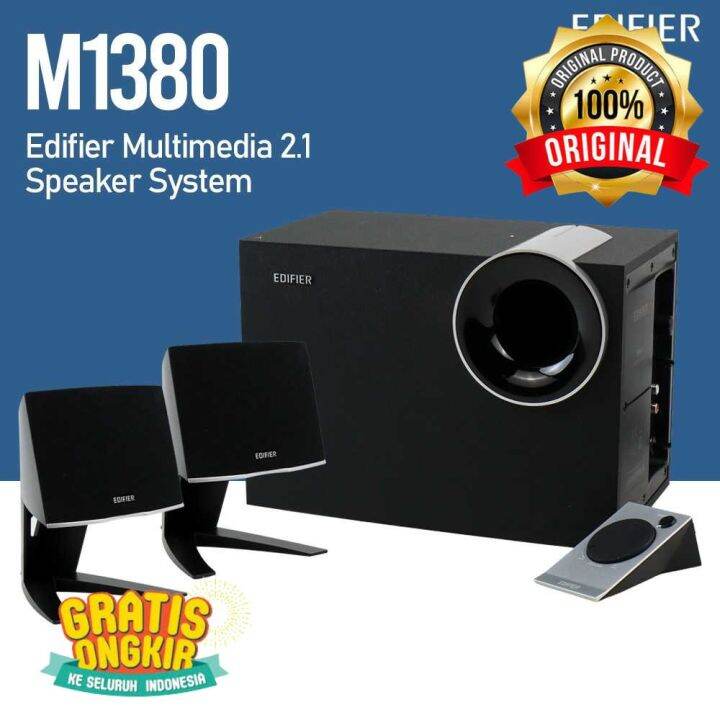 Edifier Multimedia 2.1 Speaker System - M1380 | Lazada Indonesia
