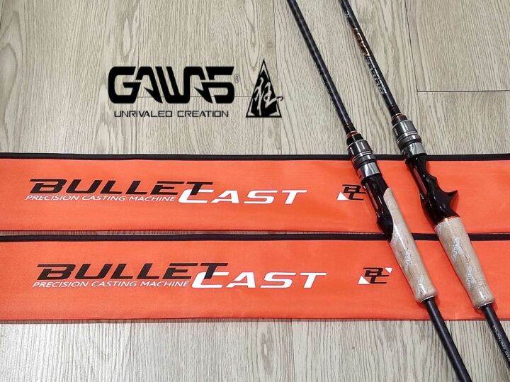 GAWAS BULLET CAST SPINNING / BAITCASTING (BC) ROD | Lazada