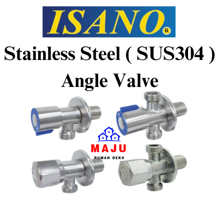 MAJU Isano Stainless Steel Angle Single Or Double Way Valve SUS304 ...