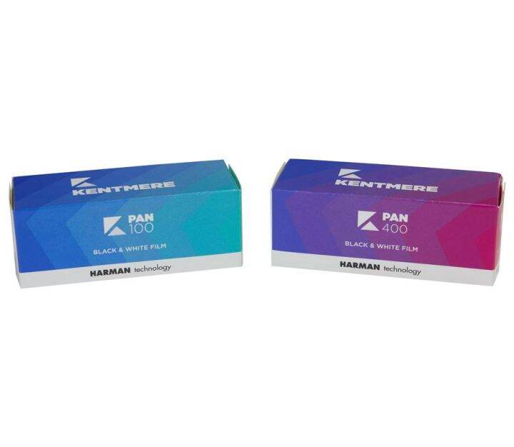 ฟิล์มขาวดำ 120 Kentmere PAN 100 400 Black and White 120 Medium Format ...