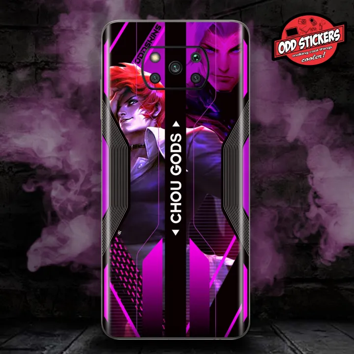 Premium Matte Vinyl Mobile Characters Skins for Xiaomi Poco X3 by ...