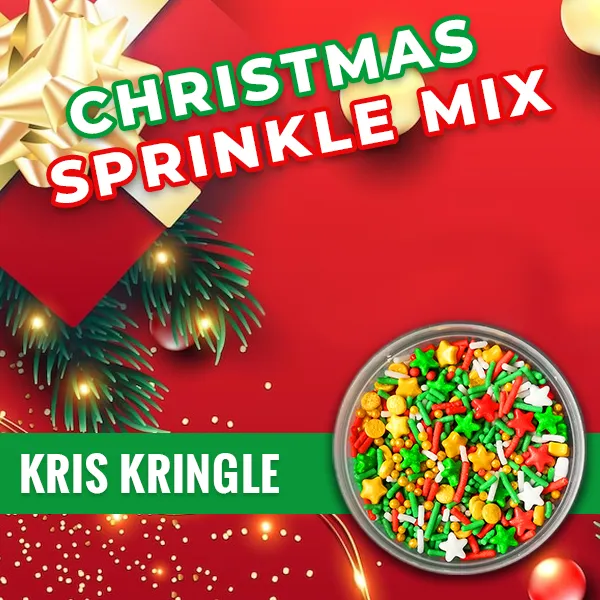 Kris Kringle - Candy Sprinkles Mix | Edible Decor Candies | Christmas ...