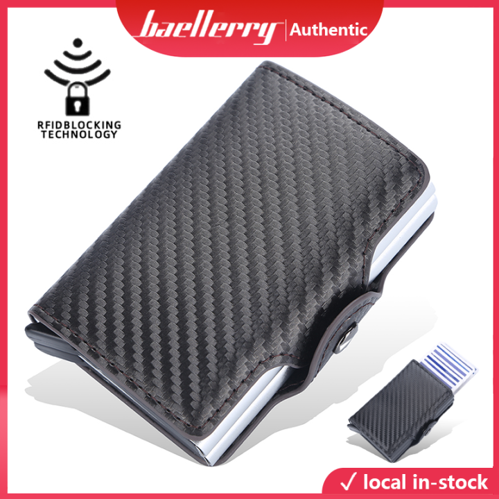 Baellerry K9172 RFID Automatic Bullet Card Wallet European Anti ...