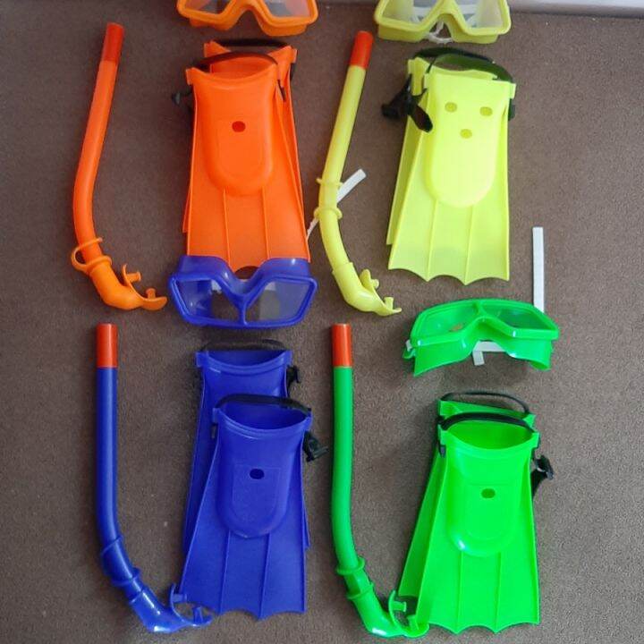 1 set Kacamata renang anak snorkeling kaca mata berenang selang ...