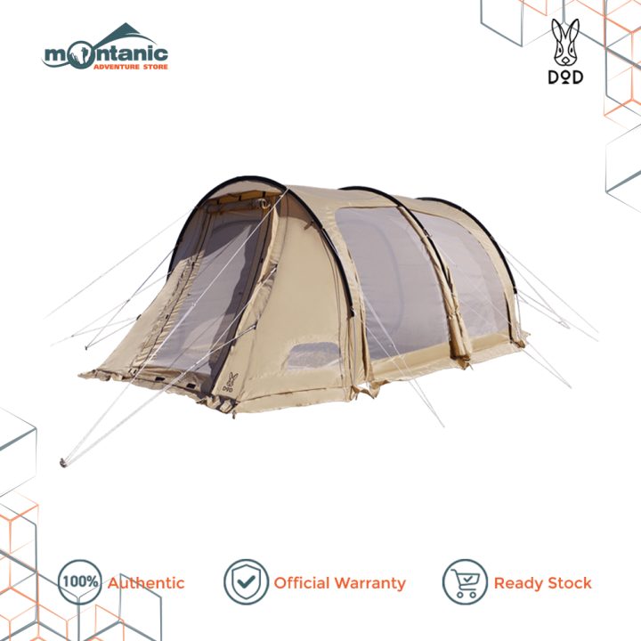 DOD Kamaboko Tent 3 - Small Outdoor Tunnel Camping Tent Khemah | Lazada