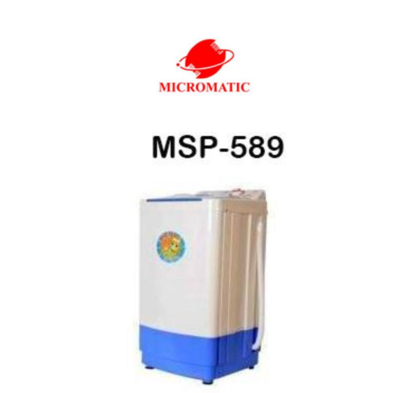 Micromatic Spin Dryer 5.0kg Capacity Powerful Spin Dryer-MSP-589 with 1 ...