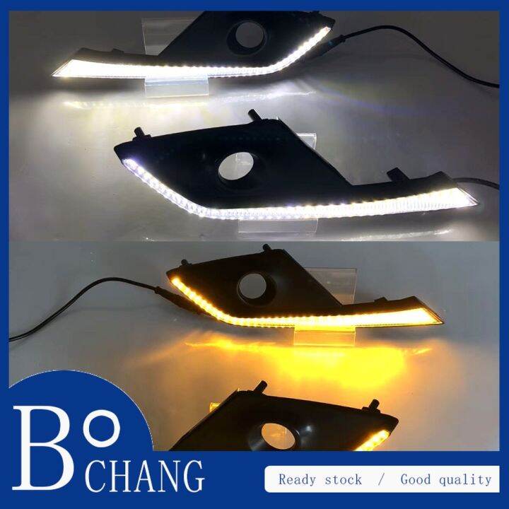 DRL LED Day Light Daytime Running Light Fog light For Mazda CX-3 CX3 2016-2019 | Lazada PH