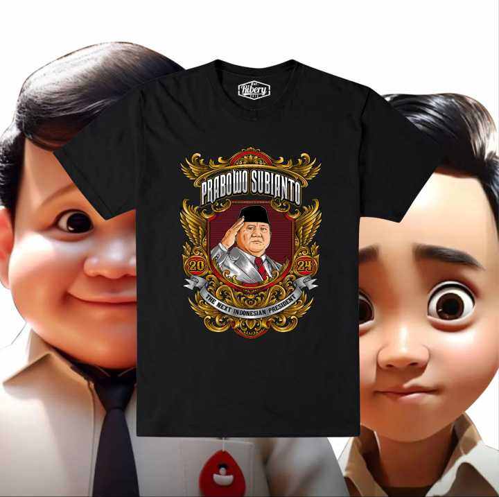 KAOS PREMIUM CAPRES PRABOWO GANJAR ANIES AMIN GAMA PRAGIB PRESIDEN RI ...