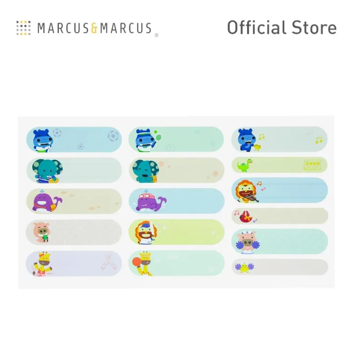 Marcus and Marcus Iron On Name Labels | Lazada PH