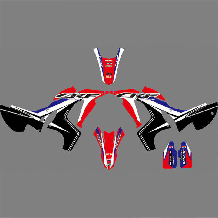Full set of CRF 250 RALLY 3M Stickers kits Motorcycle Graphics ...
