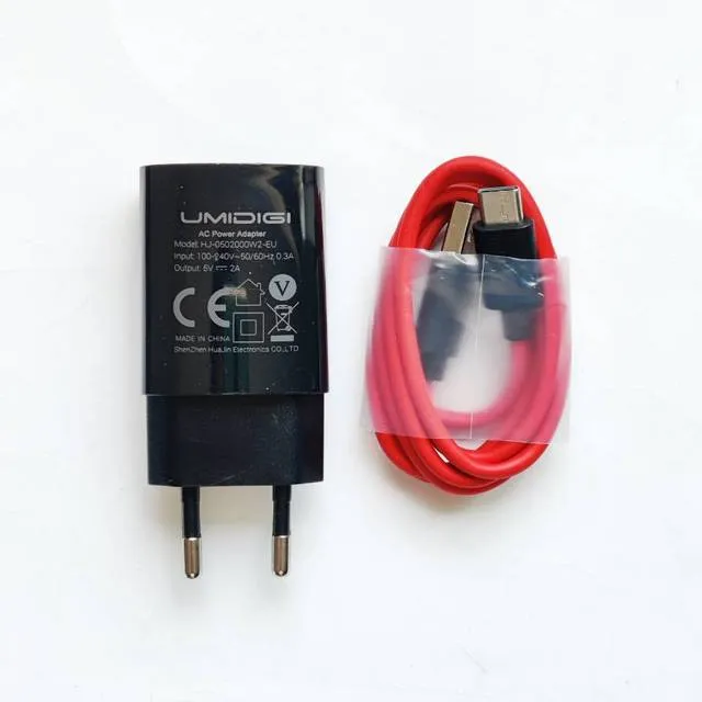 New Original For Umidigi Bison X10 6 53 Cell Phone Eu Charger 5v Plug ...