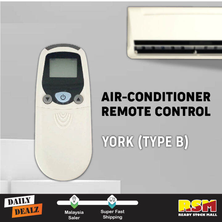 Universal Aircond Remote Control For YORK | Lazada