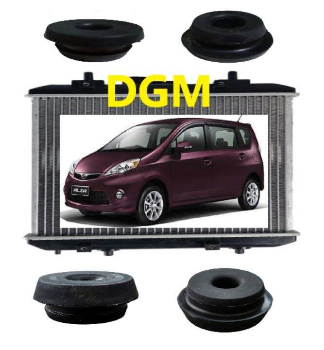 100% Original Perodua Alza Radiator Bush Mounting Upper & Lower | Lazada