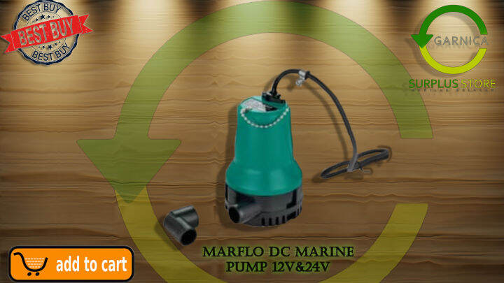 Marflo DC Marine Pump 12v&24v | Lazada PH