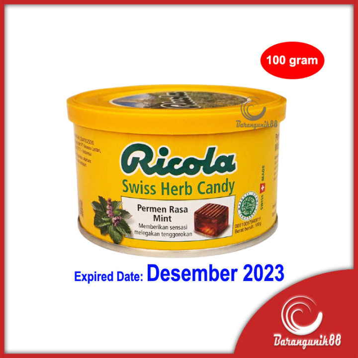 Ricola Original Swiss Herb Drum 100gr Permen Original | Lazada Indonesia